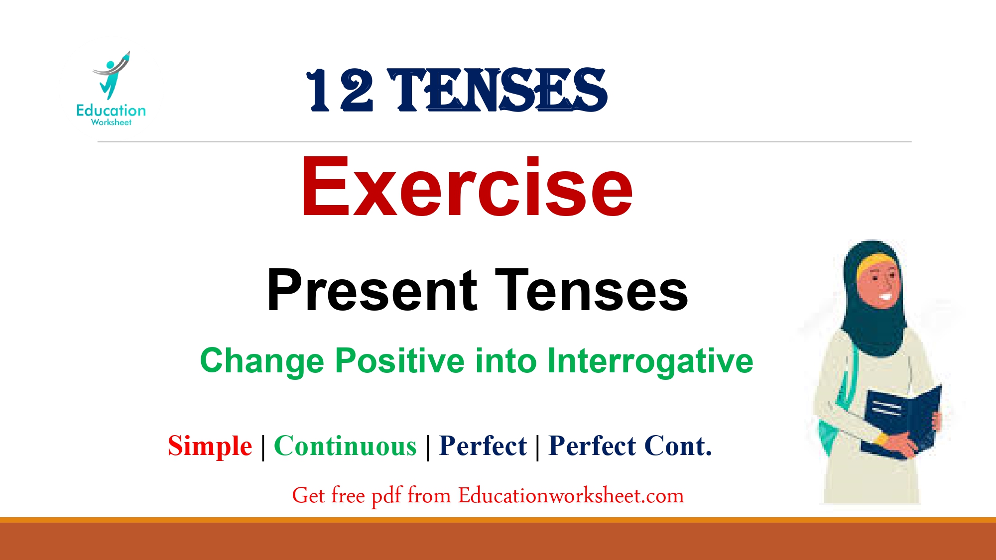 How To Converting Present Tense Positive Sentences To Interrogative ...