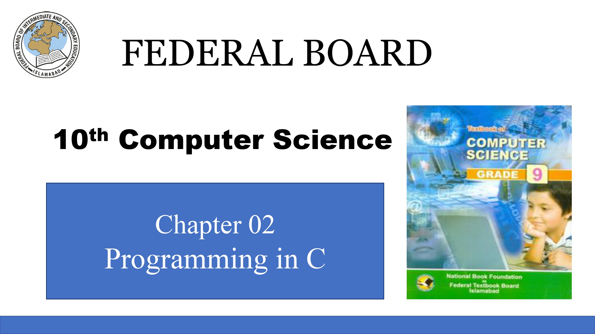 10th Computer Science Chapter 2 Programming In C Education Worksheet