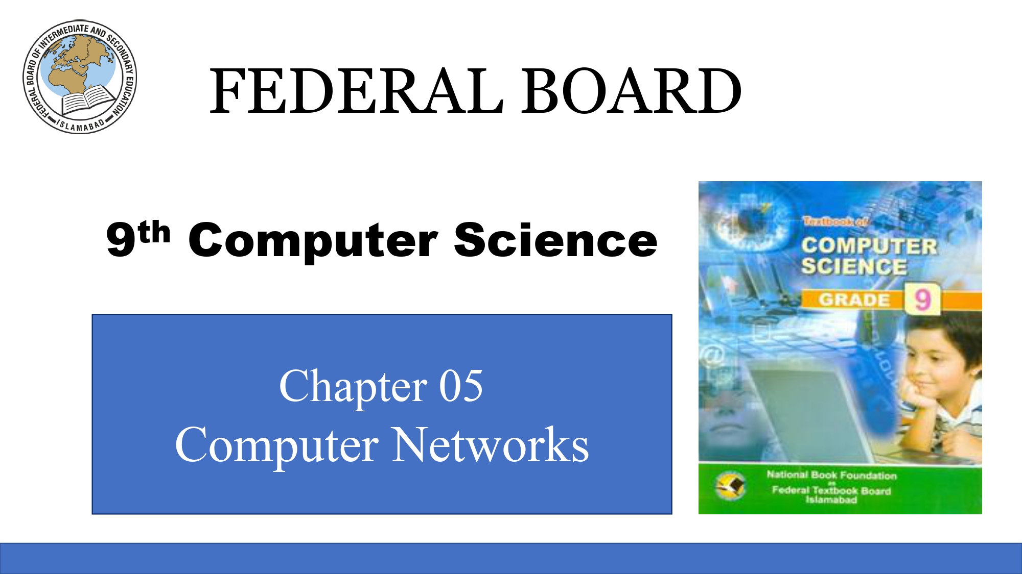 9th Computer Science Chapter 5 Computer Networks - Education Worksheet